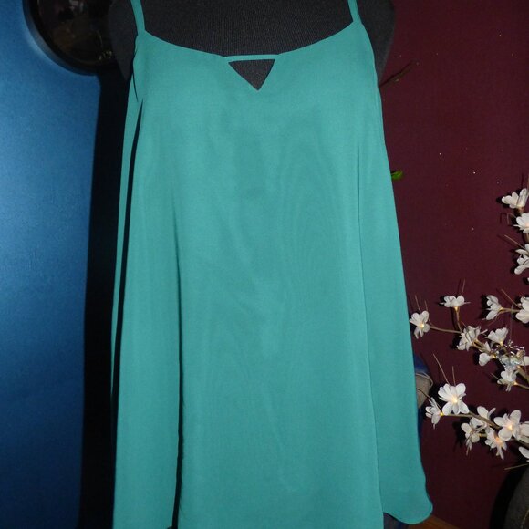 torrid | Tops | Torrid Goth Wedding Boho Prairy Green Keyhole Double ...